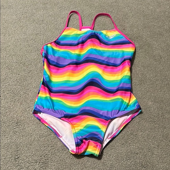 Speedo | Swim | Speedo Kids Rainbow Swimsuit | Poshmark